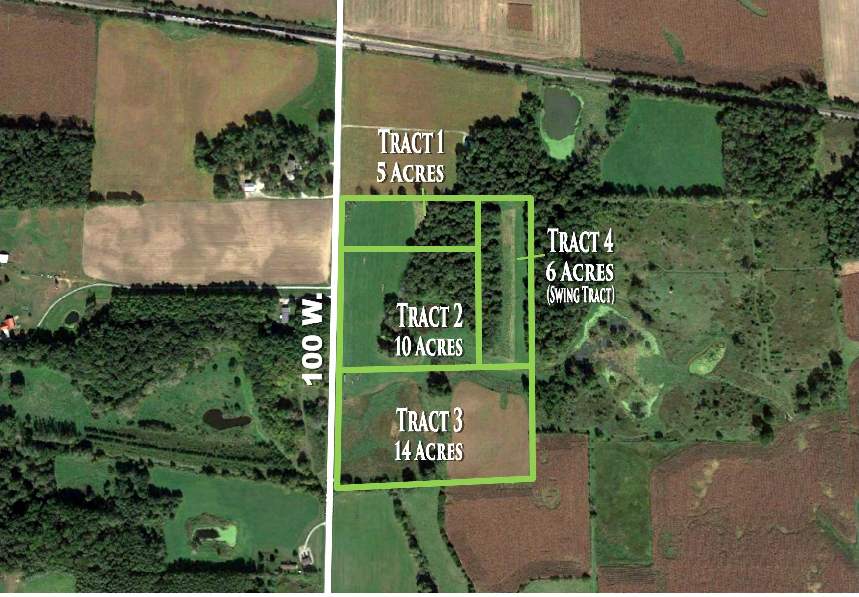 Metzger Auction | 35 Acres Offered in 4 Tracts -- Cropland, Woods ...