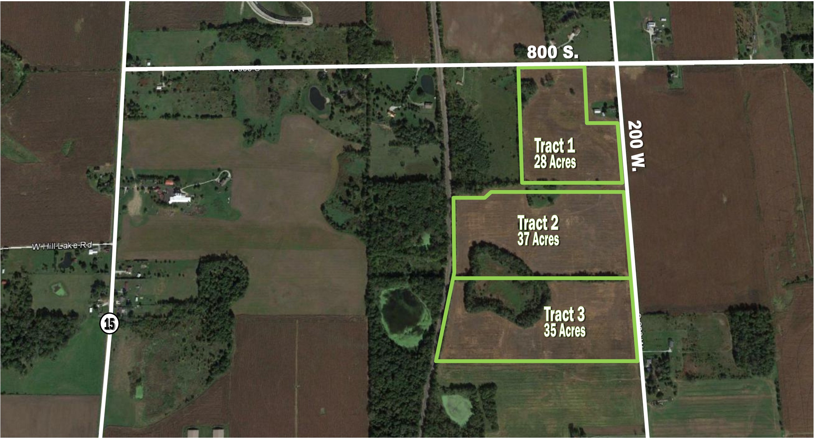 Metzger Auction | 100+/- Acres Offered in 3 Tracts - Productive ...